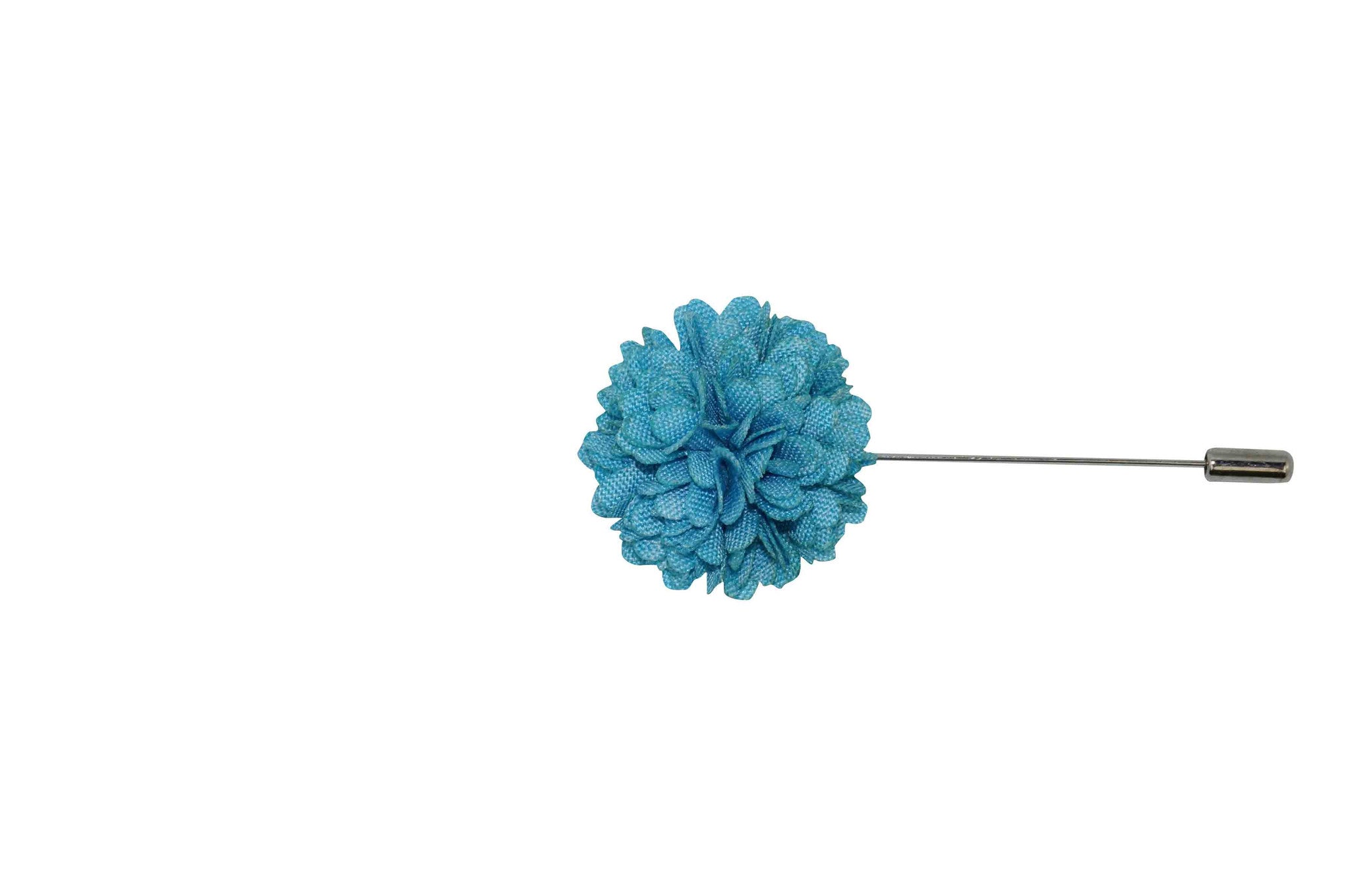 Sky Blue Full Petal Lapel Flower – Aristocrats Bows N Ties